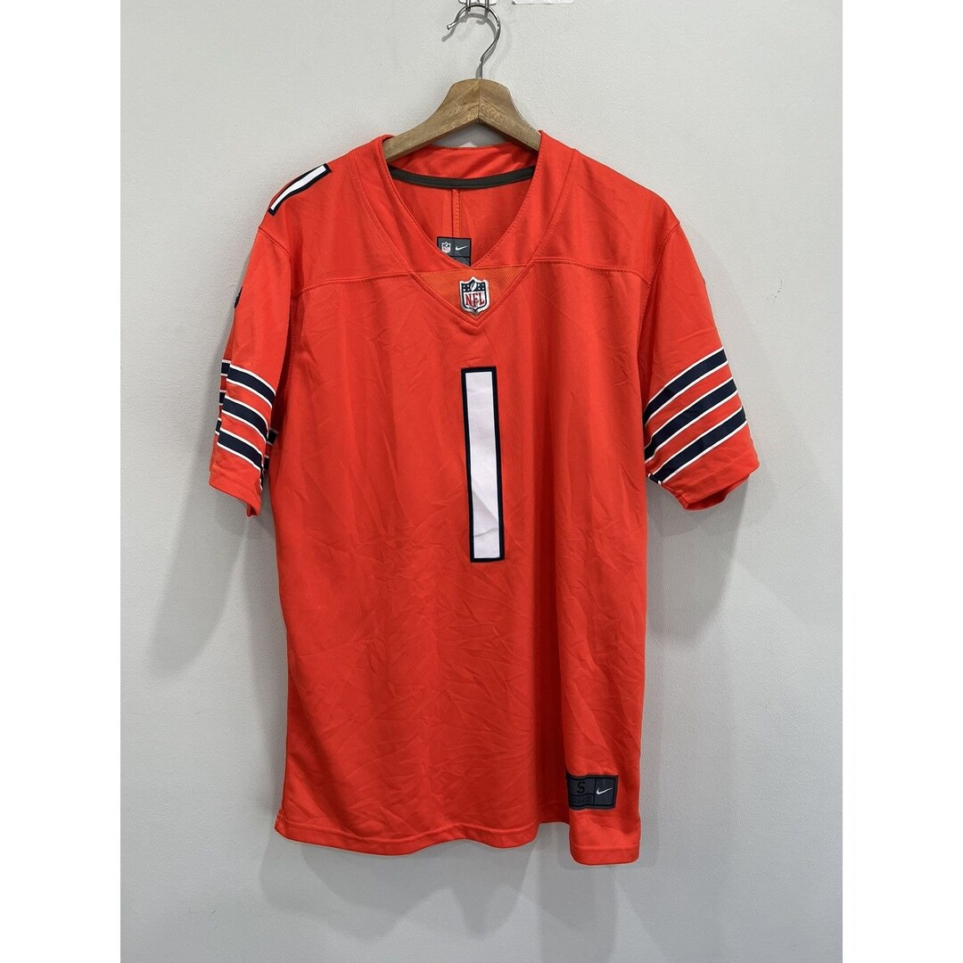 Nike Justin Fields Football NFL Jersey Chicago Bears - Etsy