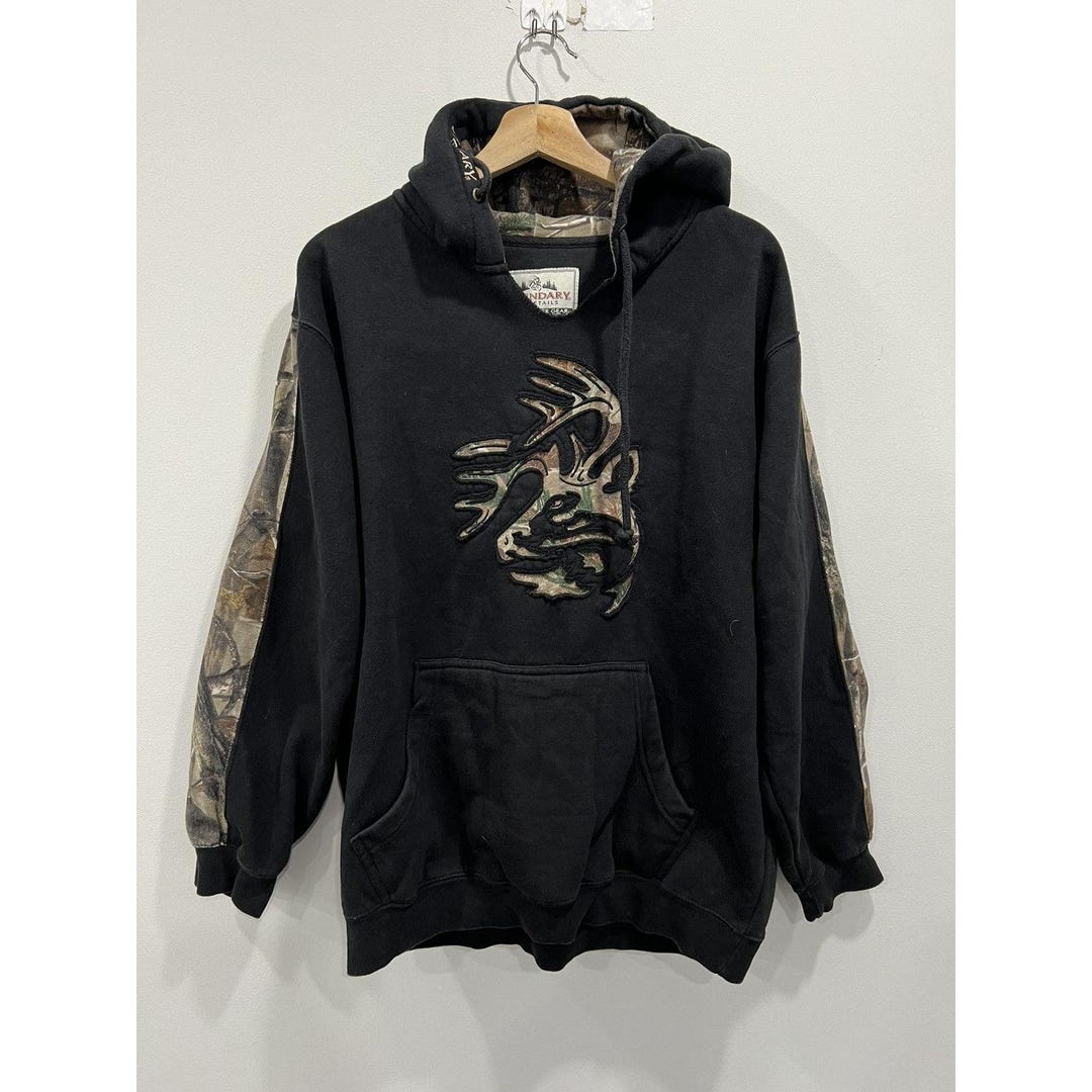 Vintage Camo Legendary Whitetails Hoodie Sweater Realtree - Etsy