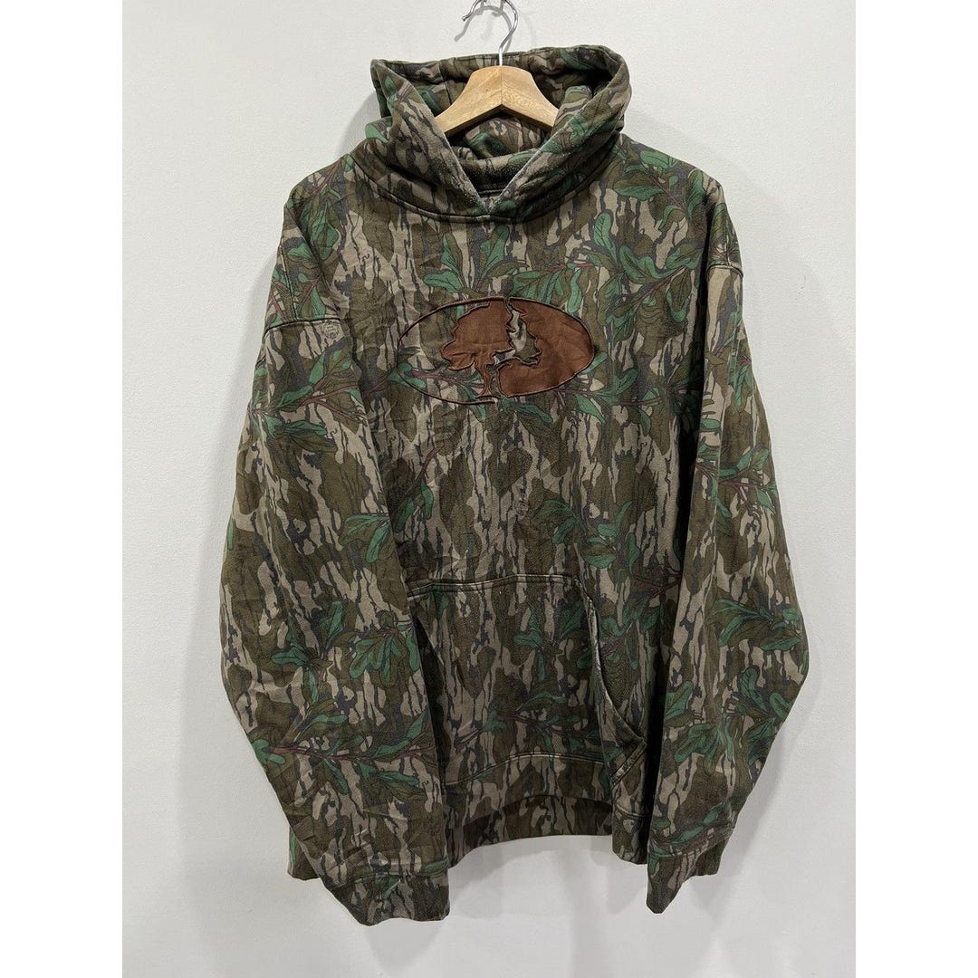 Vintage Camo Real Tree Hoodie Mossy Oaks Sweater - Etsy
