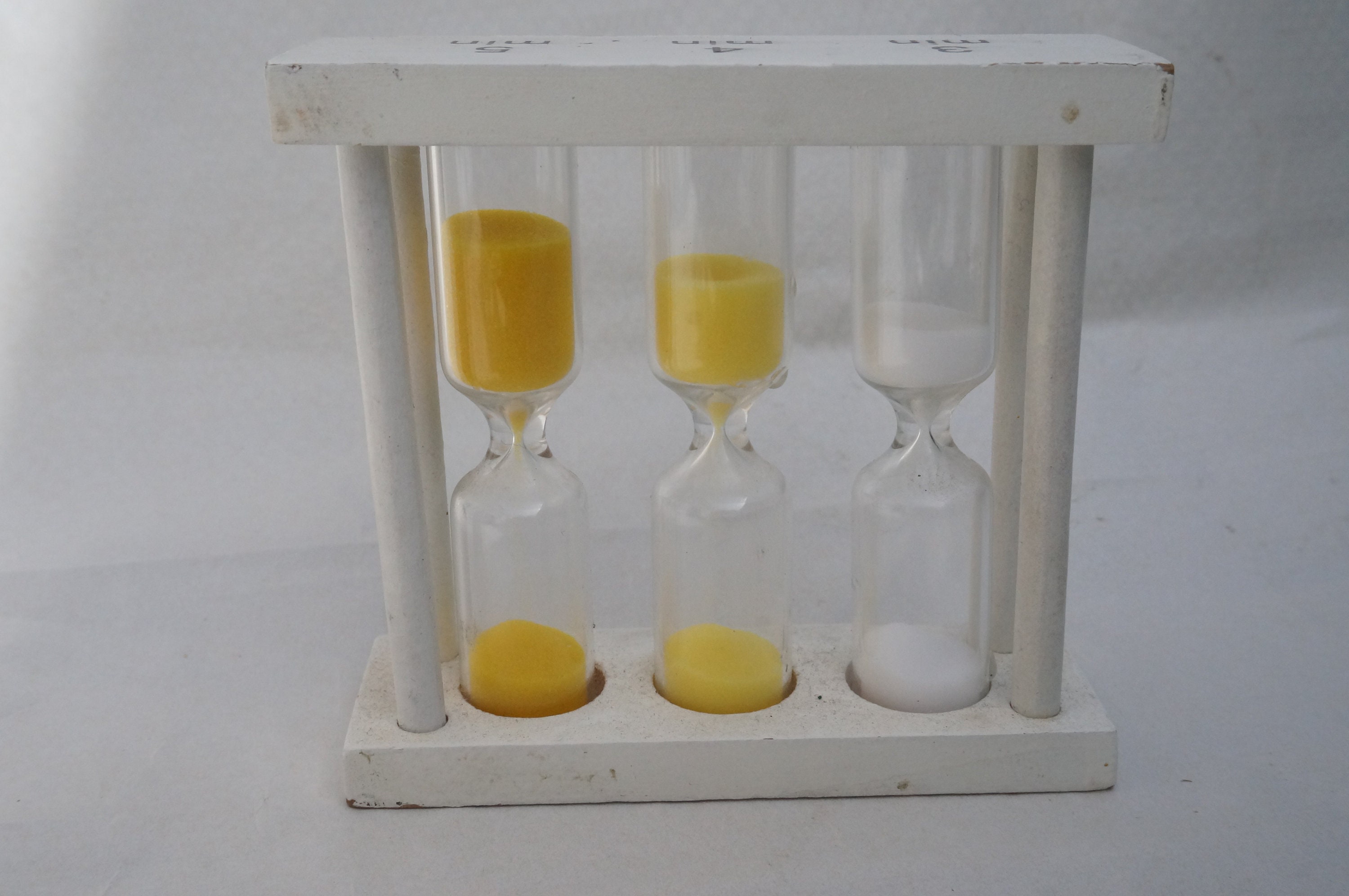 Vintage Set of 3 Hour Glasses Hourglasses Timers 1980s | Etsy