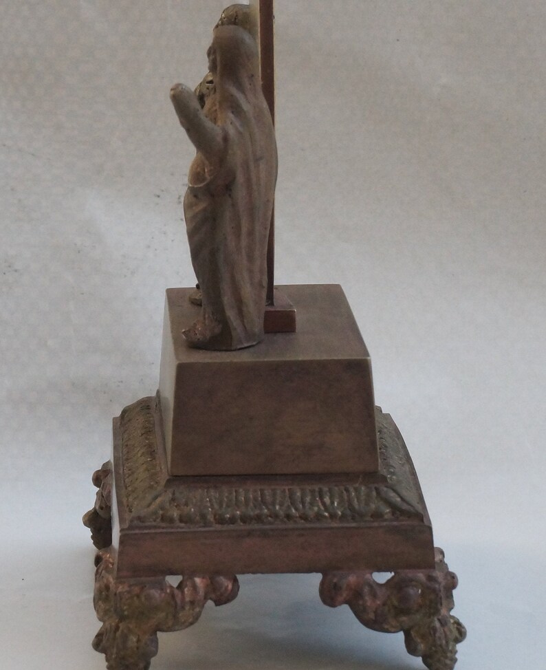 Antique Jesus Crucifix French copper Crucifix French copper | Etsy