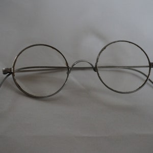 Antique French Eyeglasses, Round Lens Glasses, 1910s - Etsy