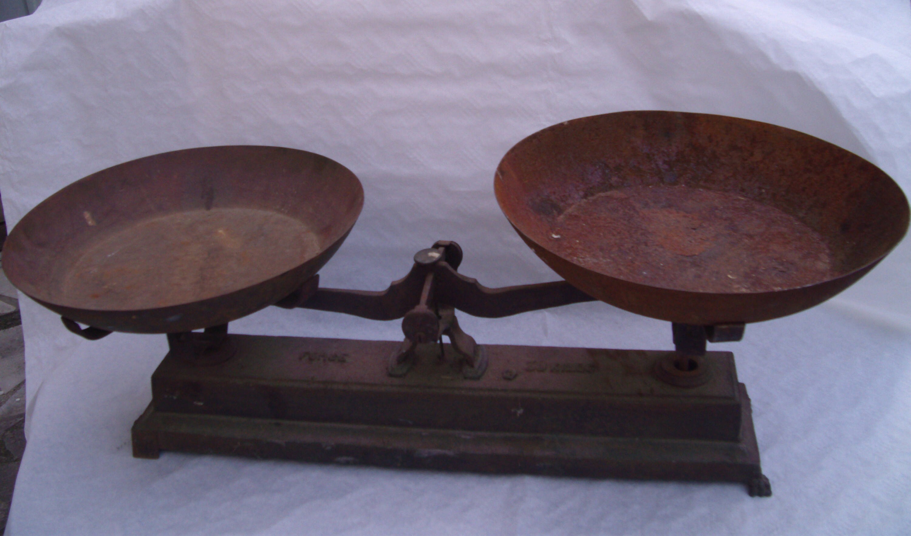 Enormous Antique French Roberval Balance . Shop Scales 1900s . | Etsy