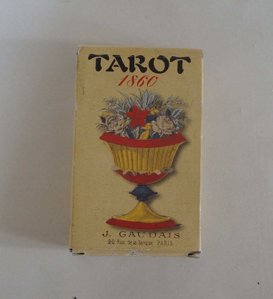Reproduction of the Tarot Made in Paris in 1860 by J. Gaudais - Etsy