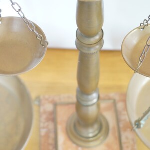 Antique Scale With 4 Trays, Two Faces, 1900s - Etsy