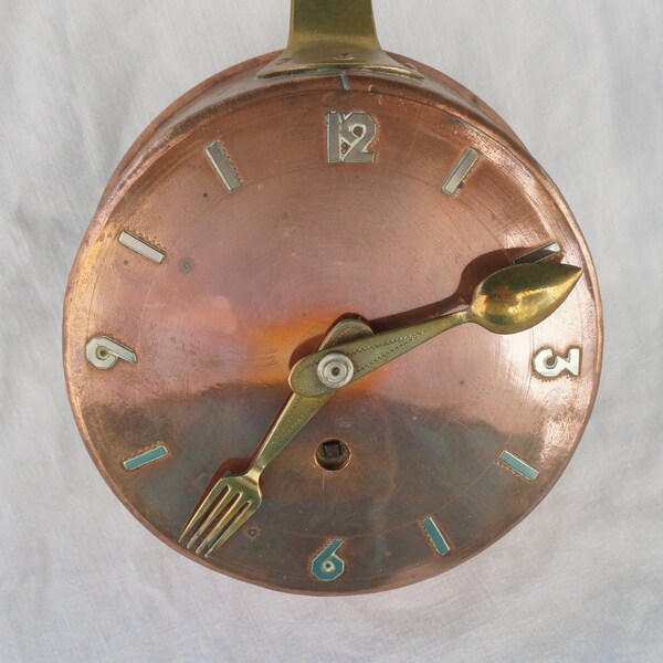 Copper Clock - Etsy