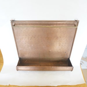 French Copper Rack With 5 Copper Kitchen Utensils, Made in Durfort ...