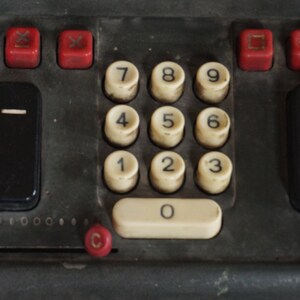 Antique Industrial Calculating Machine, 1940s - Etsy