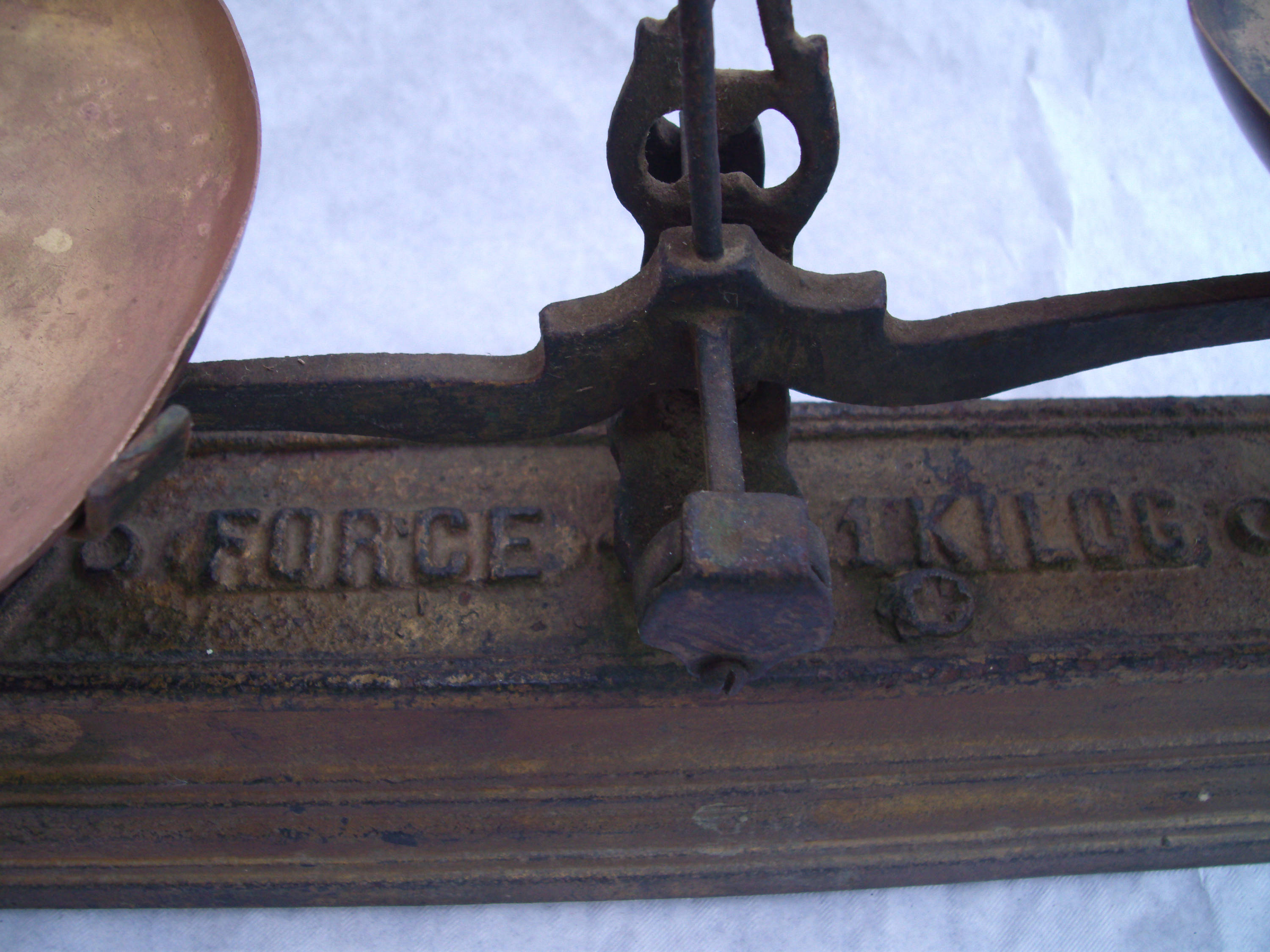 Antique Small French Balance . Roberval Balance. Shop Scales | Etsy