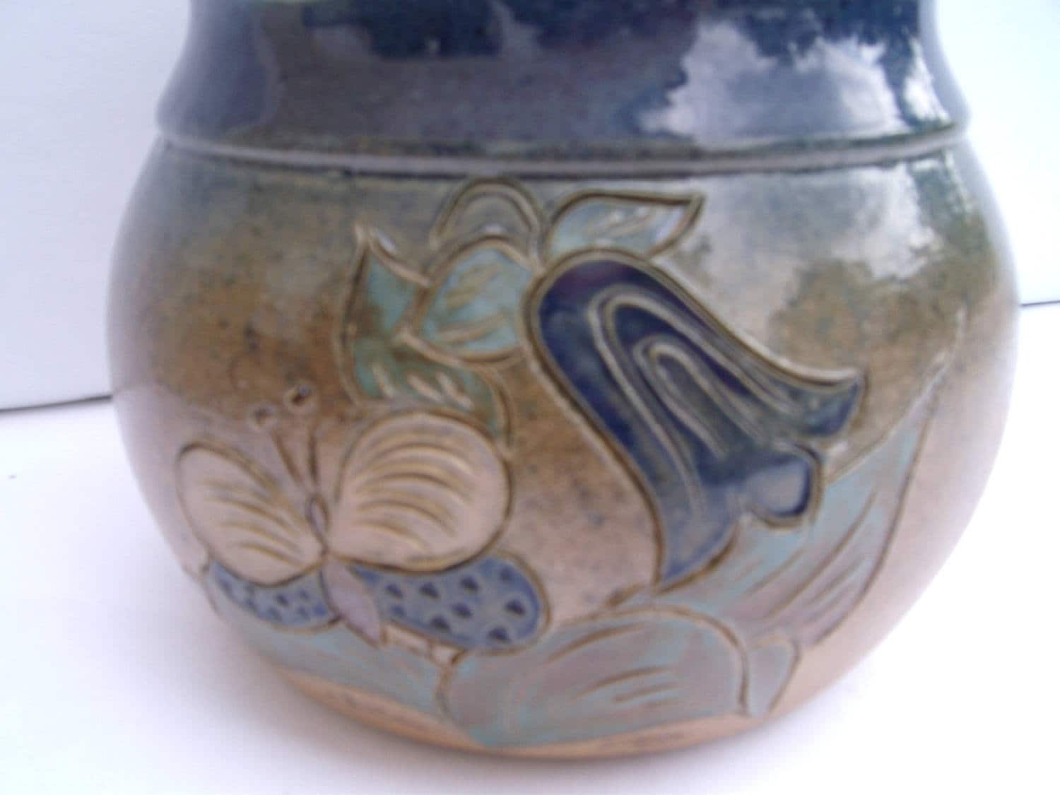 Pitcherblue Ceramic Pitcher Lemonade Pitcher Orange Juice - Etsy