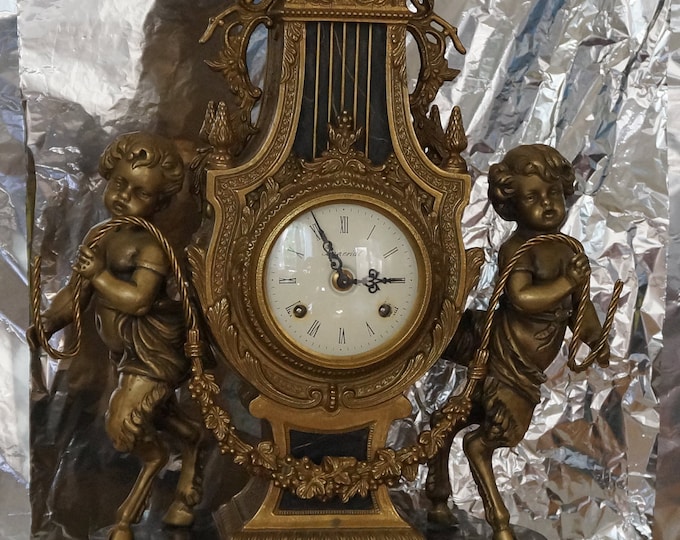 Prestigious Italian Bronze Clock of the Imperial Mark. Vintage Bronze ...