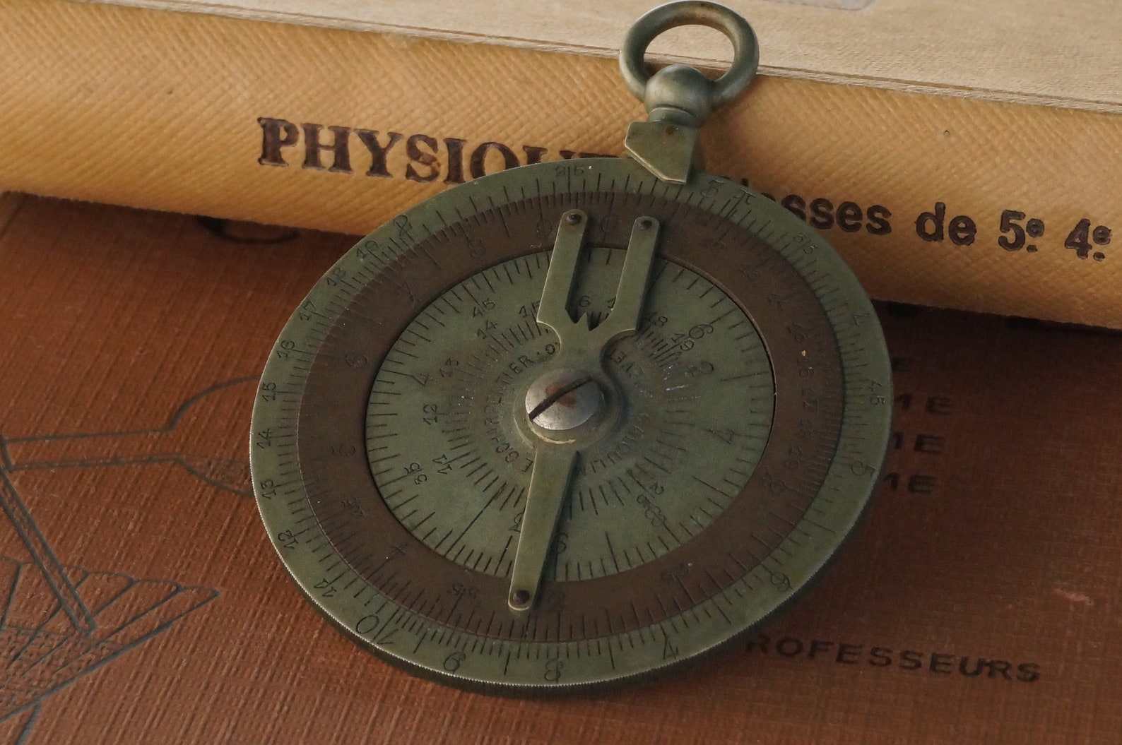 Antique G. Charpentier Circular Slide Rule Calculimeter - Etsy