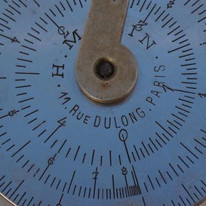 Antique G. Charpentier Circular Slide Rule, Calculimeter, 1900s - Etsy