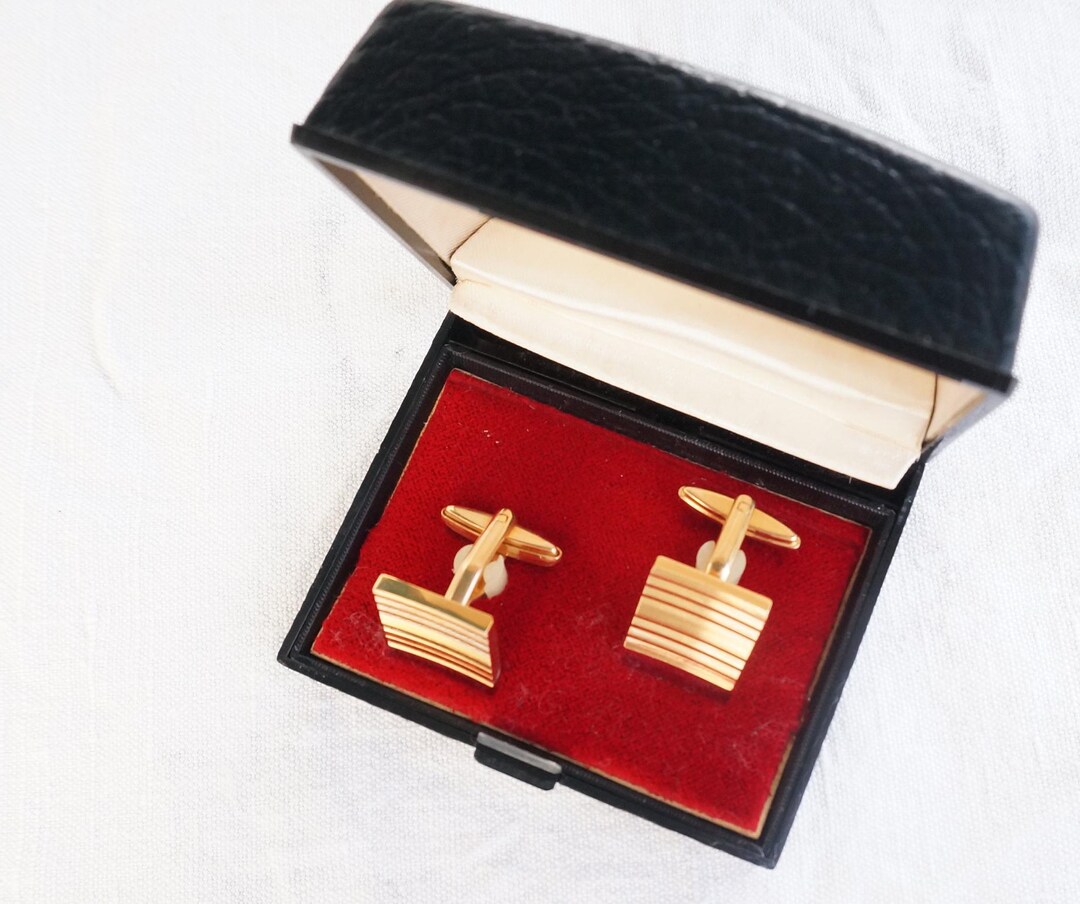 Vintage French Cuff Links, 1960s - Etsy