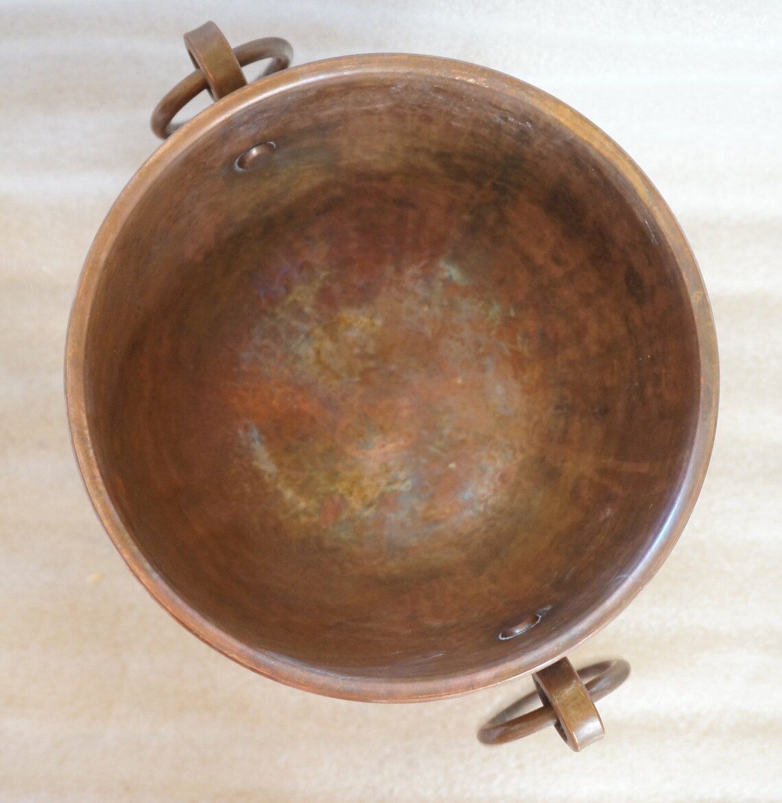 Hammered Copper Box With Its Lid 1950s - Etsy