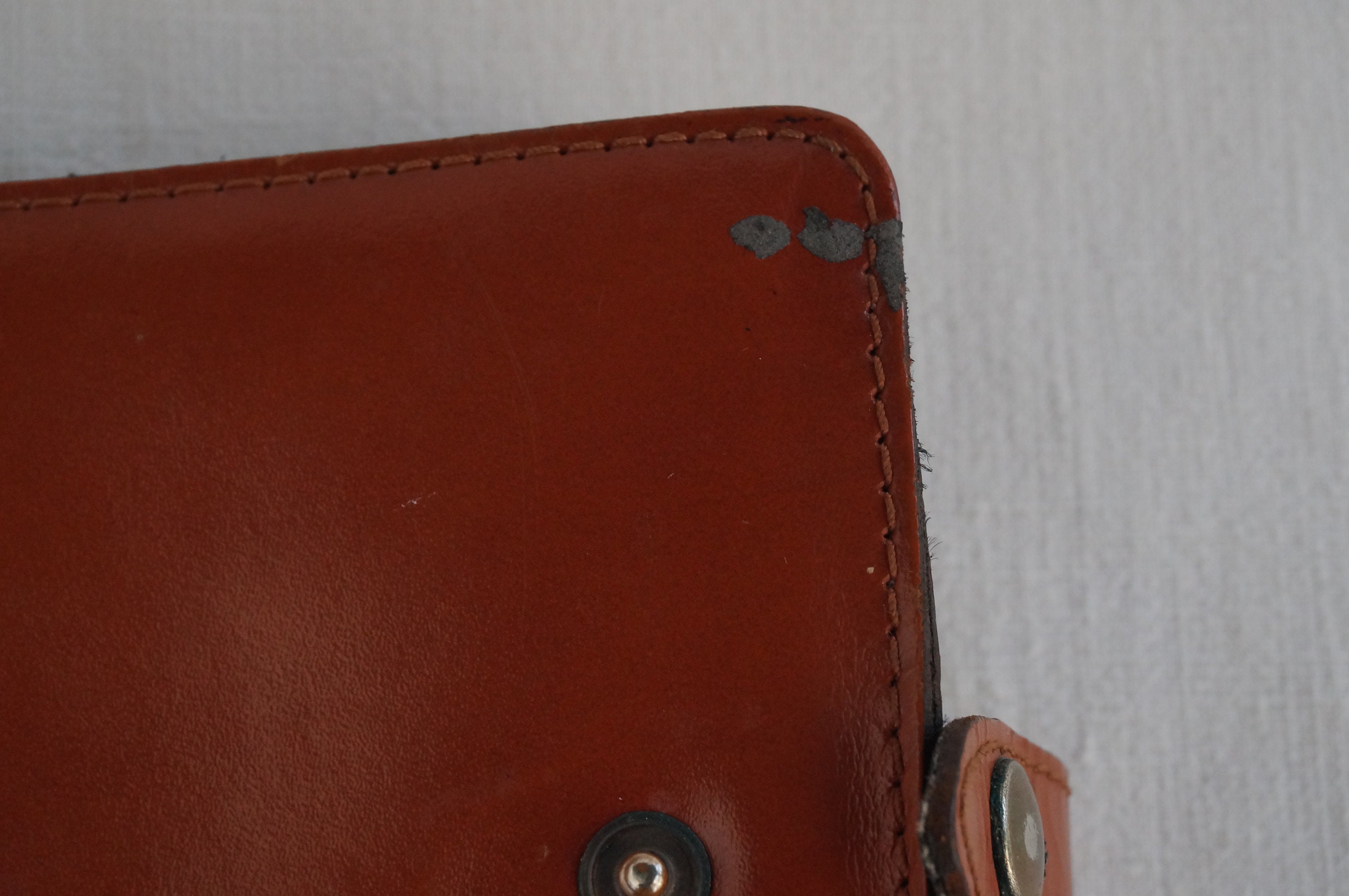Vintage Brown Leather Billfolds and Cardholders - Etsy