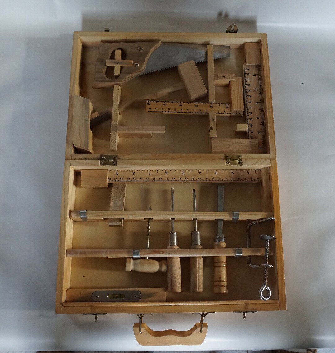 Large Tool Box Set, With 12 Tools - Etsy