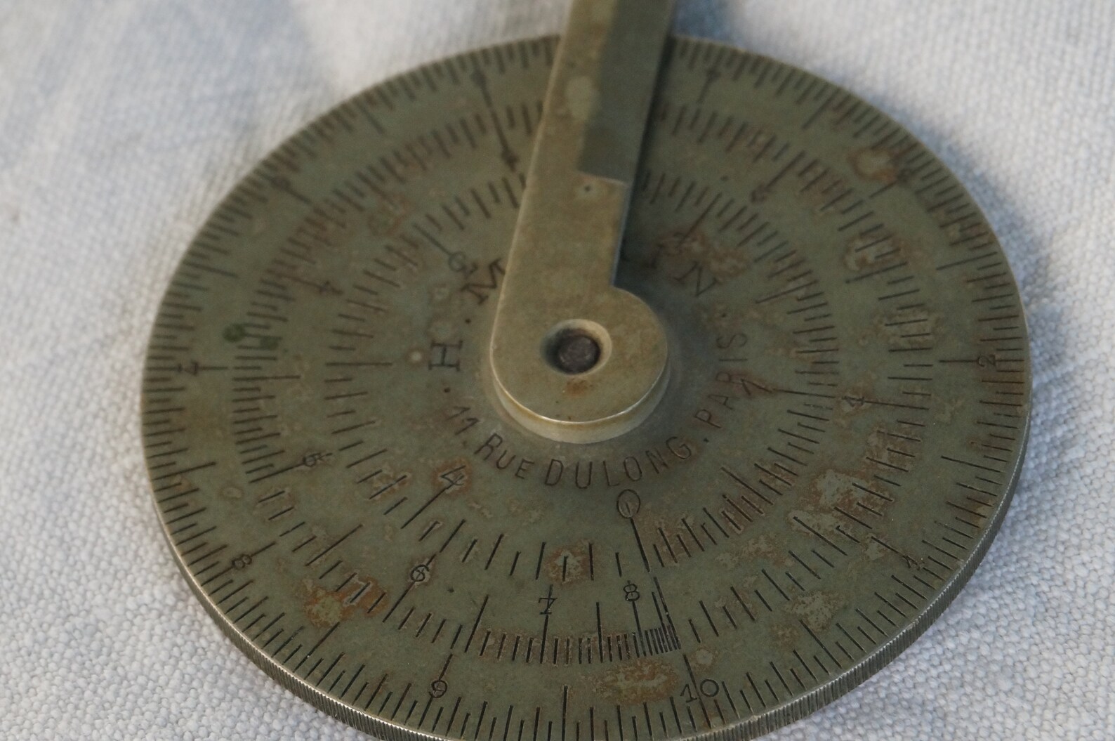 Antique G. Charpentier Circular Slide Rule Calculimeter - Etsy
