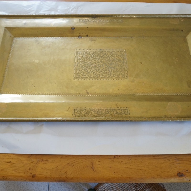 Antique Serving Tray - Etsy
