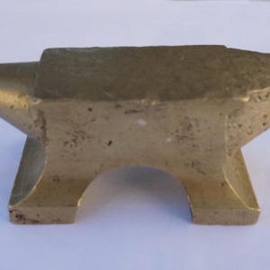 Small Antique Bronze Anvil, Making Jewelry Models or Paperweights - Etsy