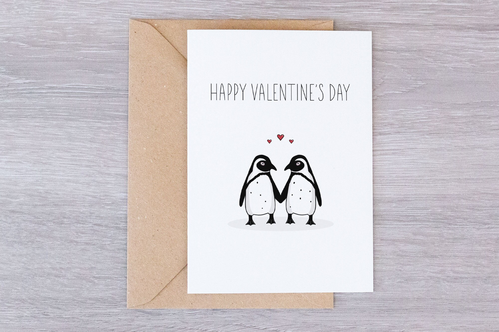 Valentine Heart Penguin