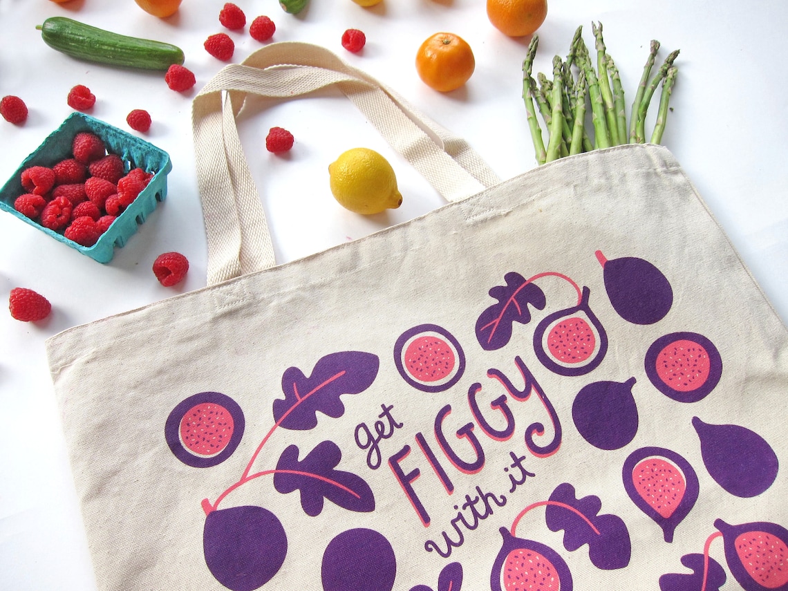 Fig Tote Bag - Etsy