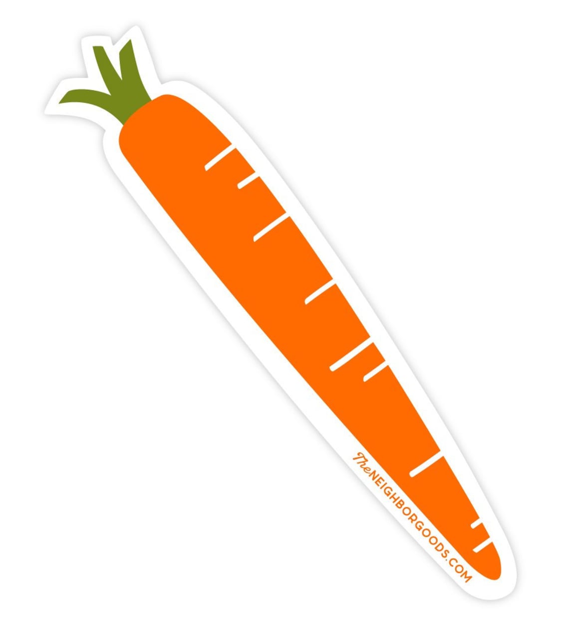 Carrot sticker vegetable sticker food sticker produce | Etsy