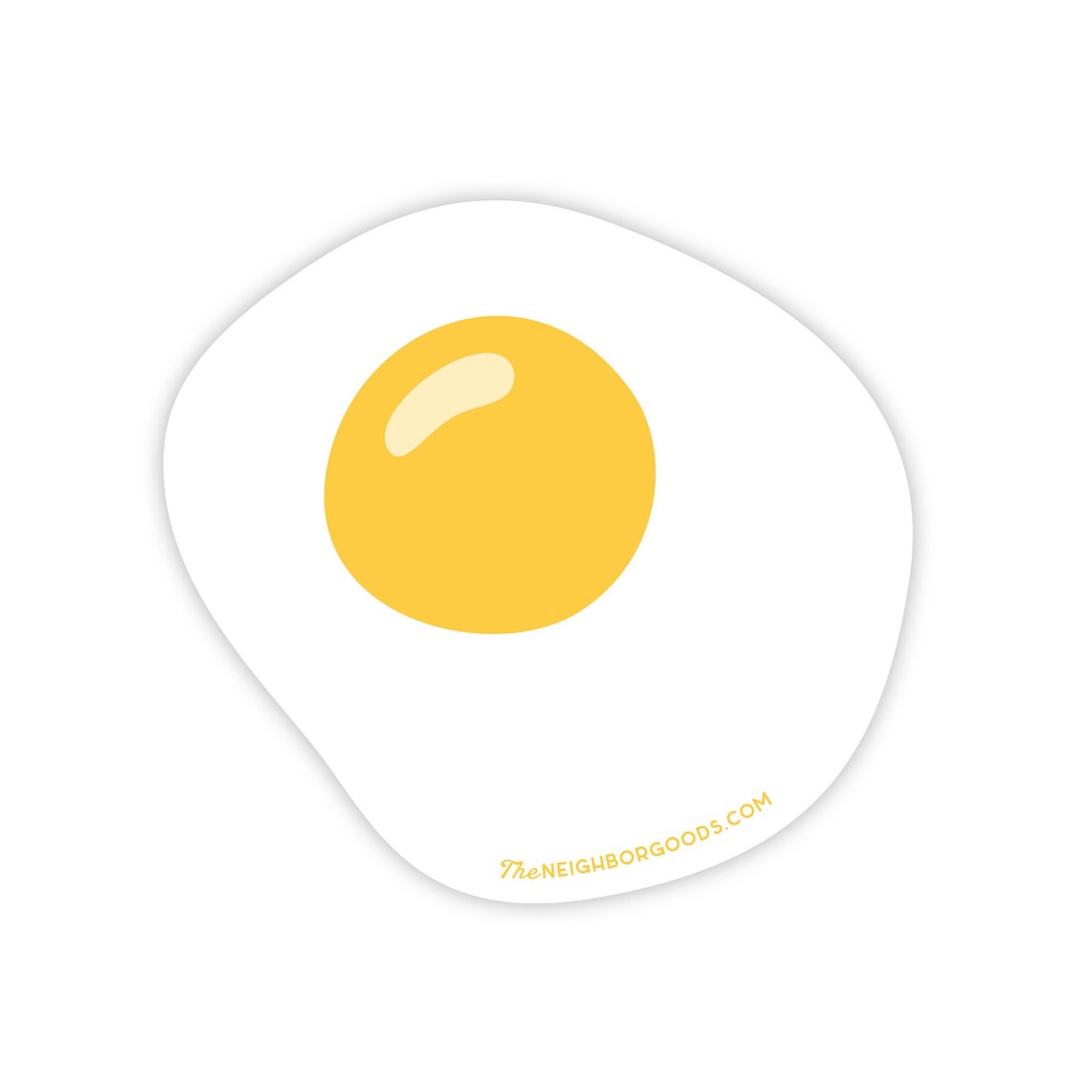 Egg Sticker, Food Sticker, Sticker, Vinyl Sticker - Etsy