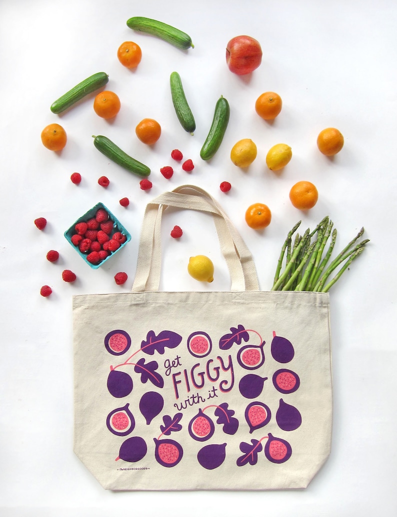 Fig Tote Bag - Etsy