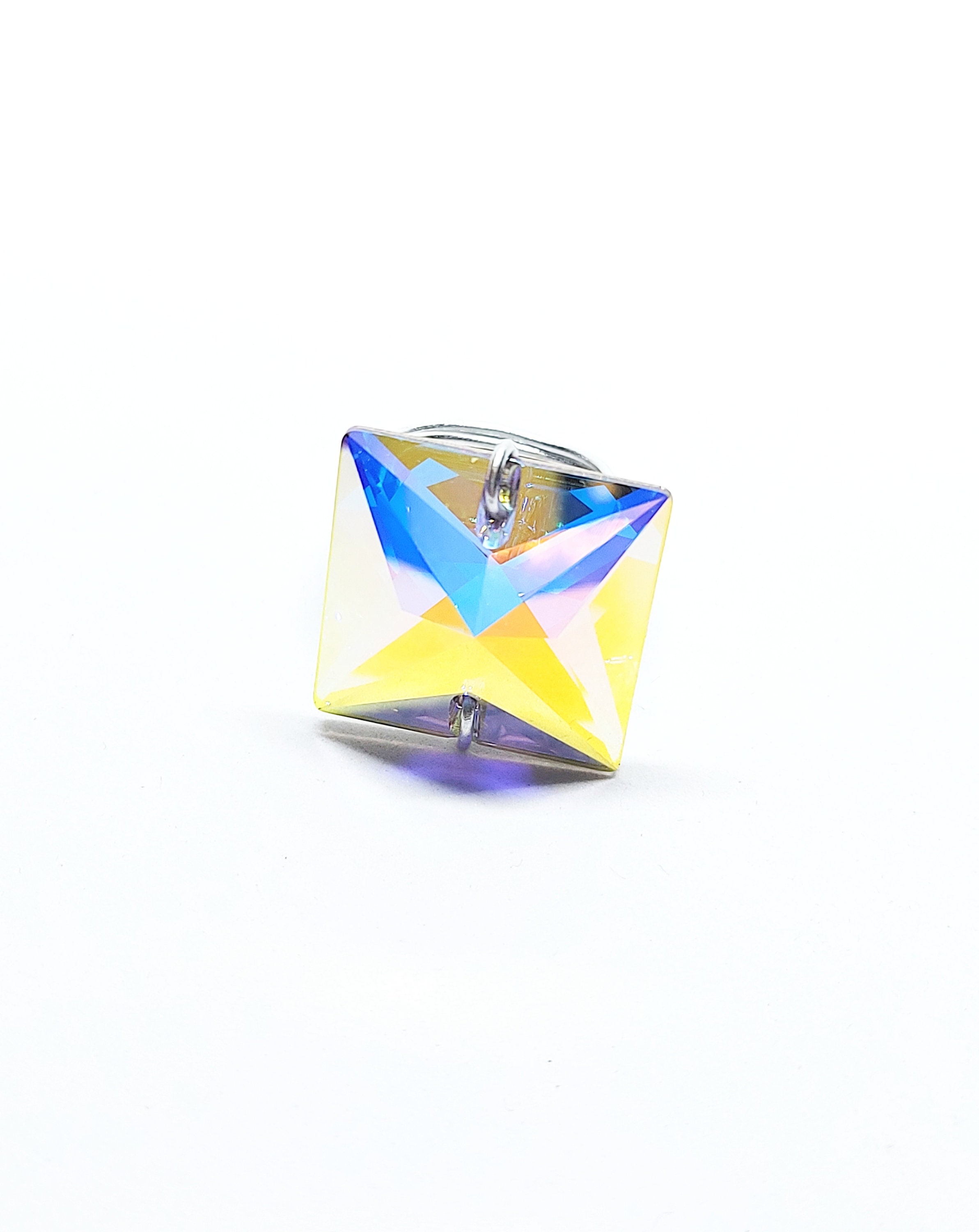 Swarovski Ring Crystal Ring Transparent Crystal Modern - Etsy