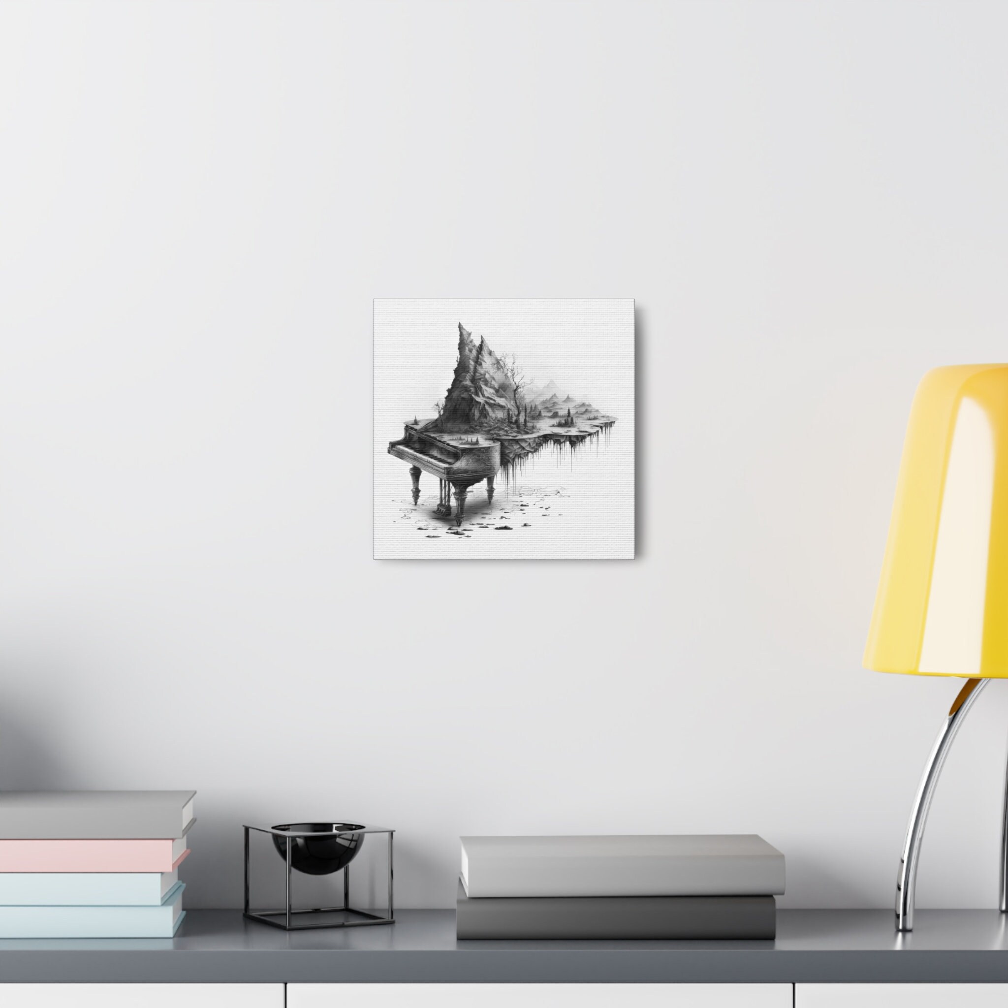 Harmony of Nature's Symphony on Canvas - Music Lovers Art Print on ...