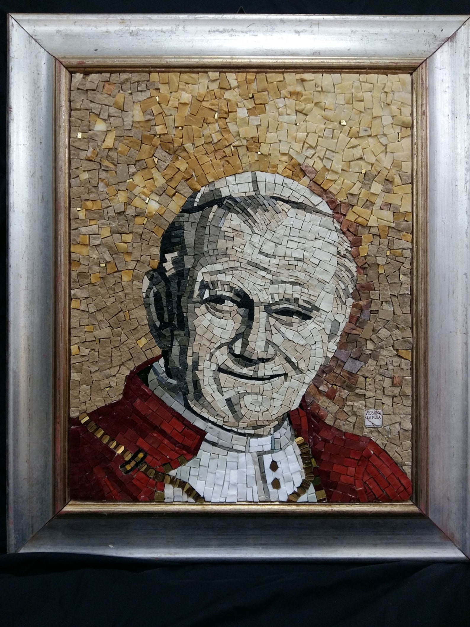 Portrait of Pope John Paul II - Etsy