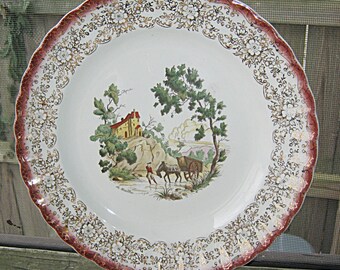 Plate made in france | Etsy