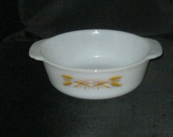 Fire King Wheat Bowl | Etsy