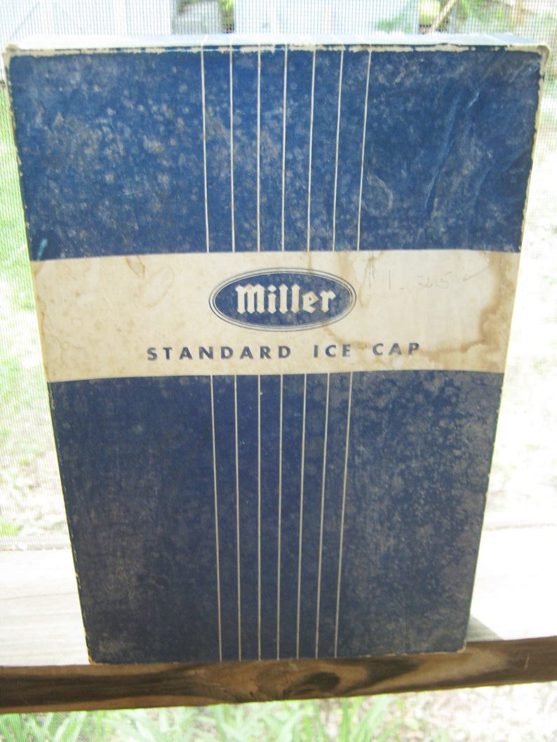 Rubber Ice Cap Miller Rubber Sundries Ice Cap 251 Oval - Etsy