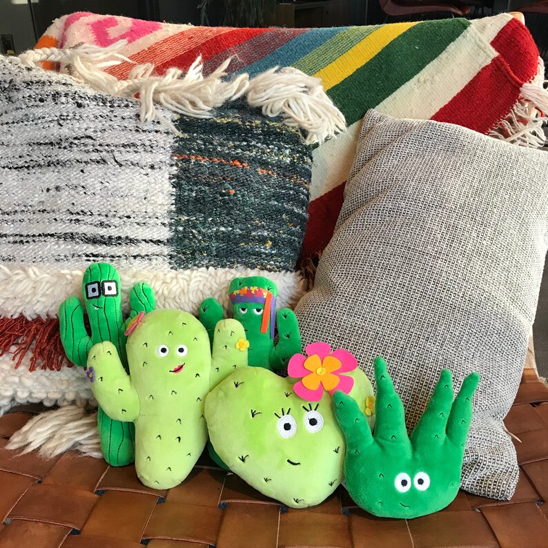 Flora Cactus Plush - Etsy