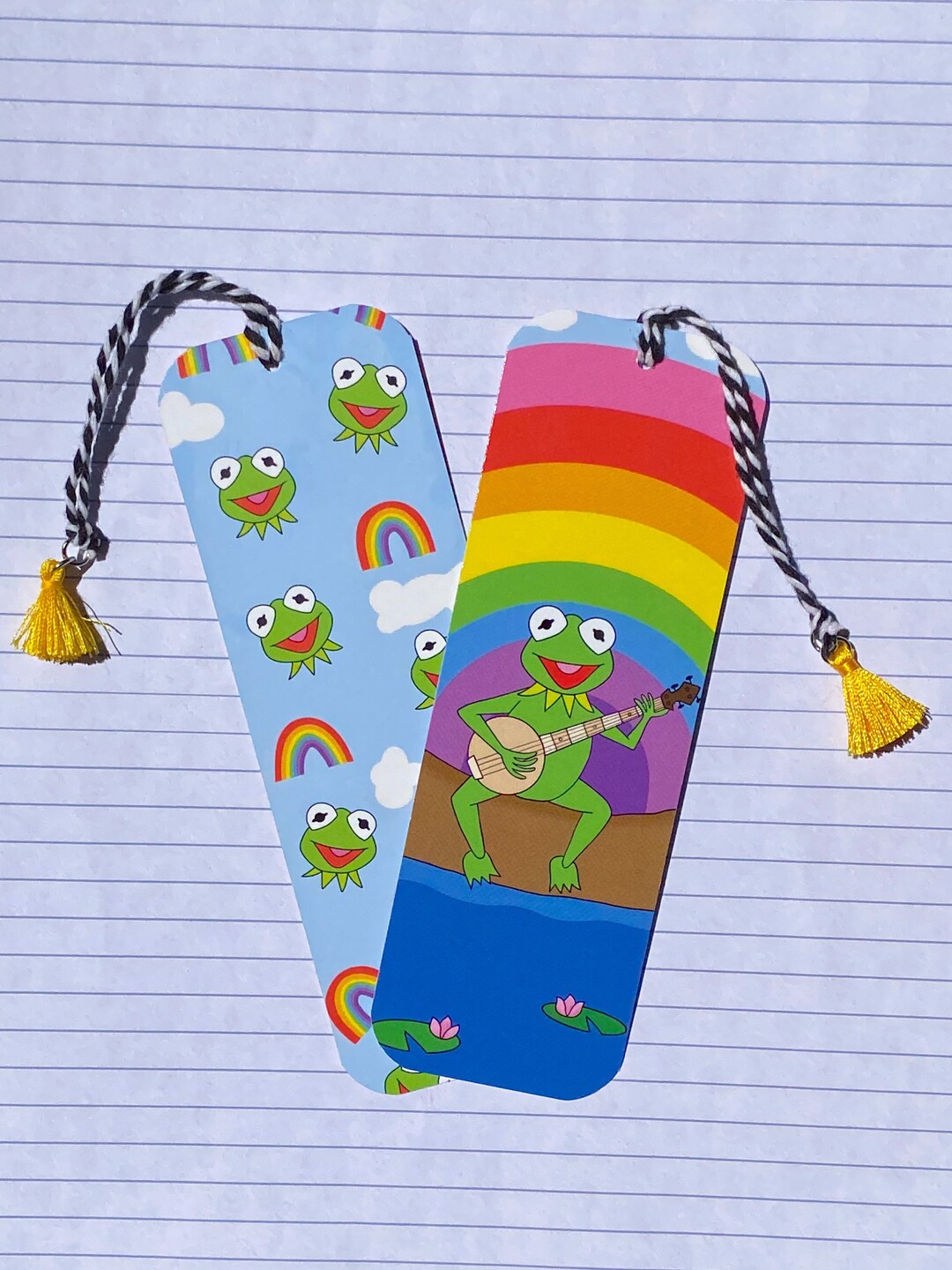 Bookmark, Kermit, Rainbow Connection, Stationery, Muppet - Etsy