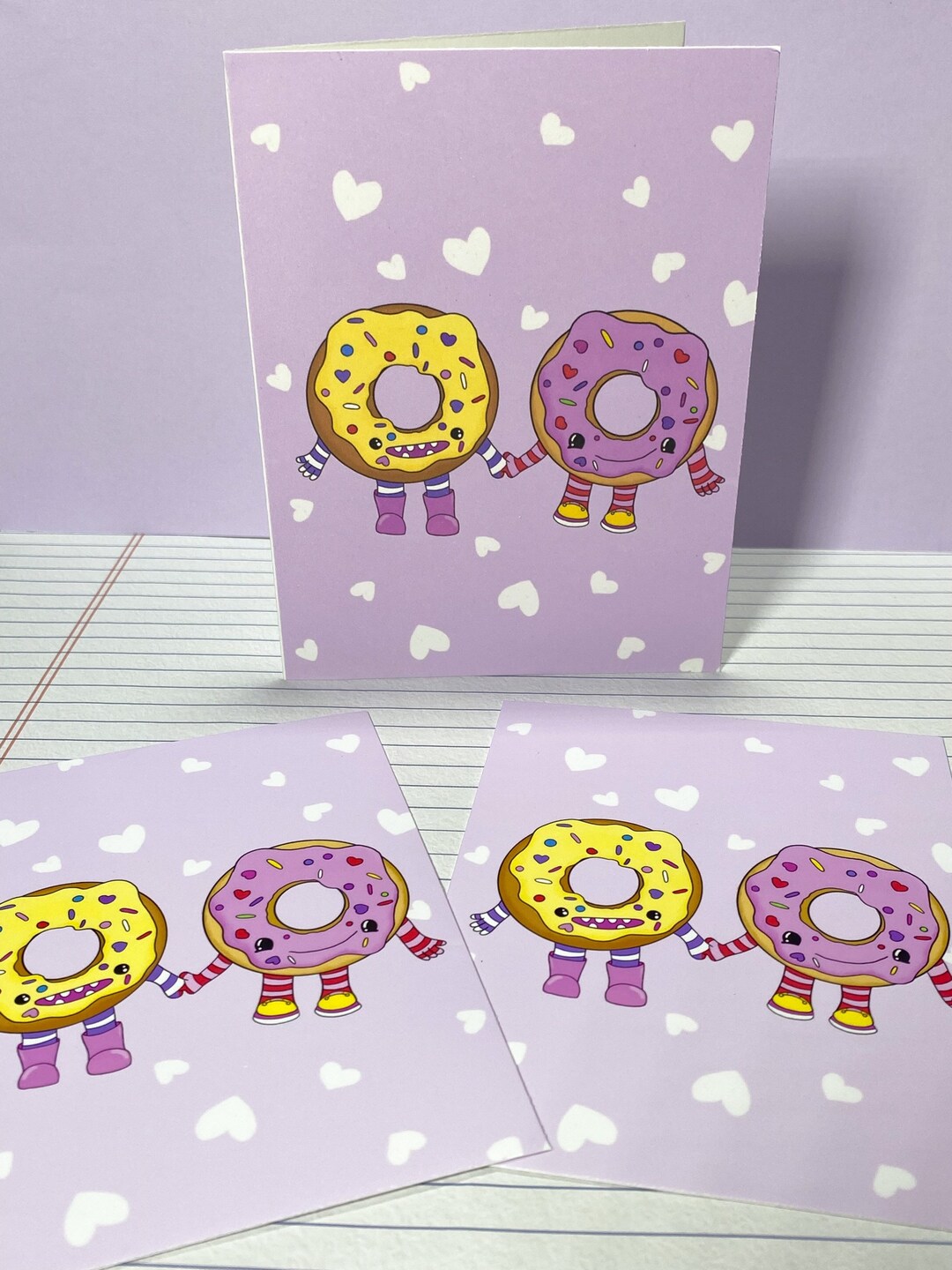 Mini Print, Illustration, Mini Art, Kawaii, Pastel, Donut, Mini, Cute ...