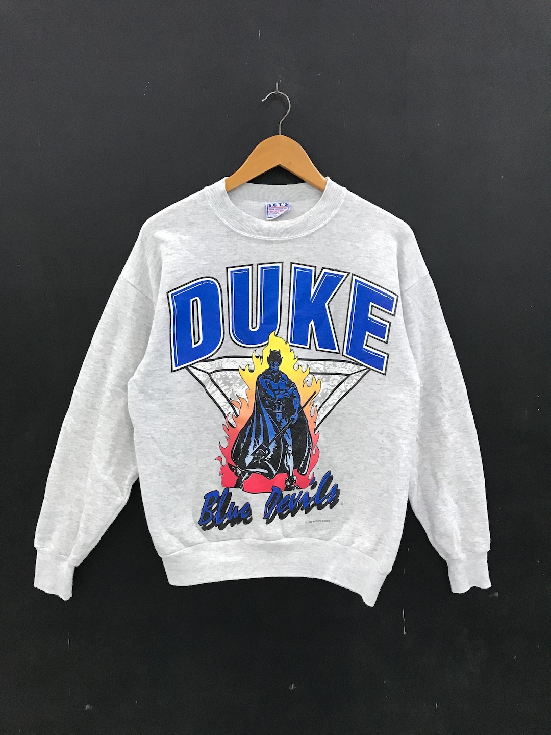 Vintage Duke University Blue Devils Sweatshirt / University Crewneck ...