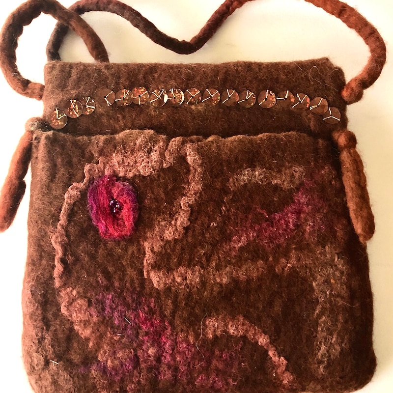 Felted Purse - Etsy