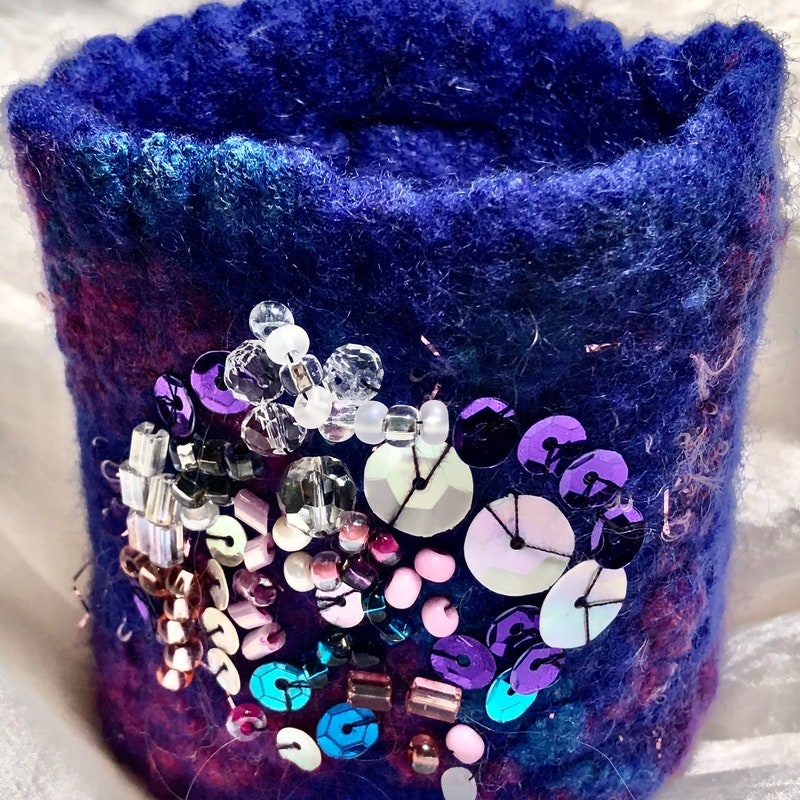 Wool Bracelet - Etsy