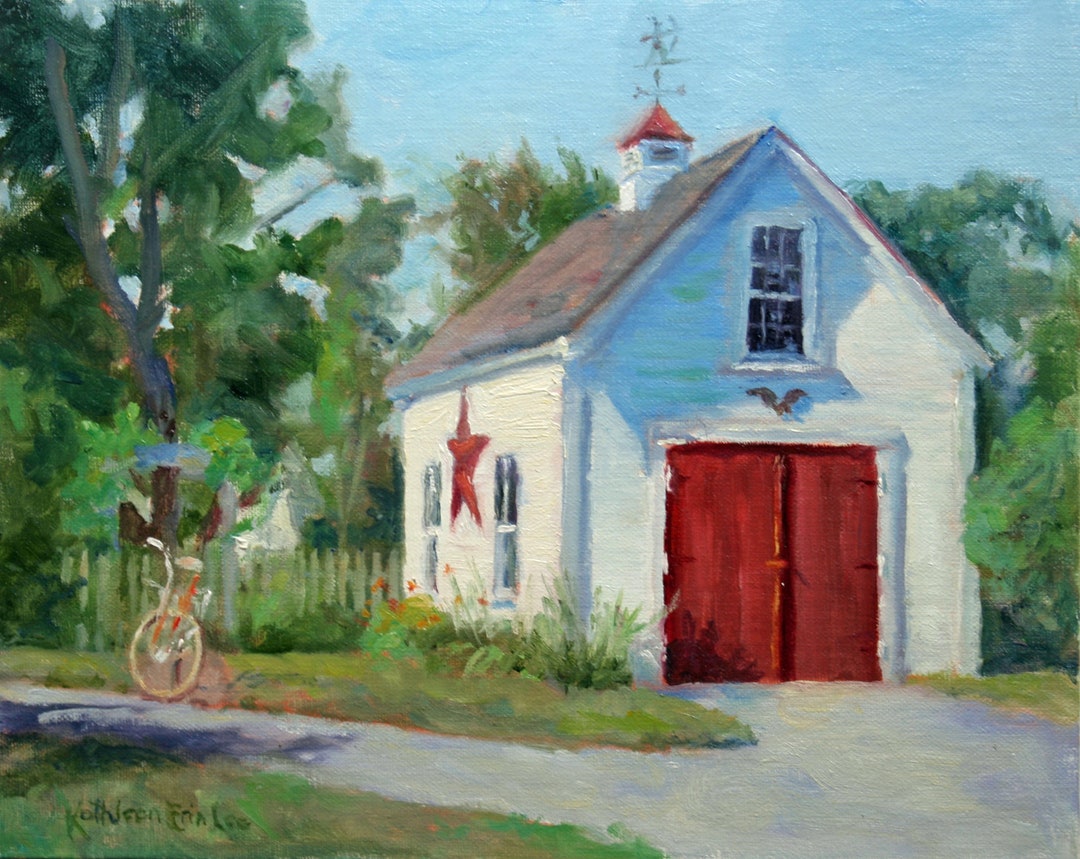 Cape Cod Landscape Oil Painting, Harwich Port - Etsy