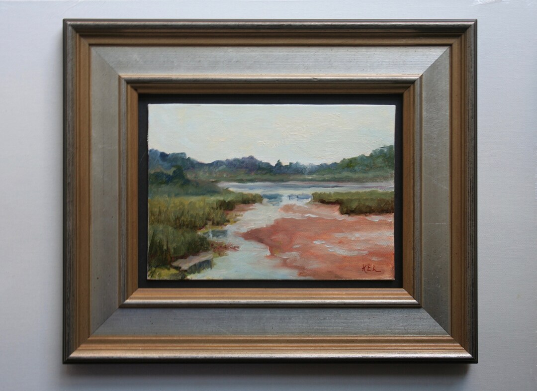 Cape Cod Oil Painting, Wellfleet, Original - Etsy