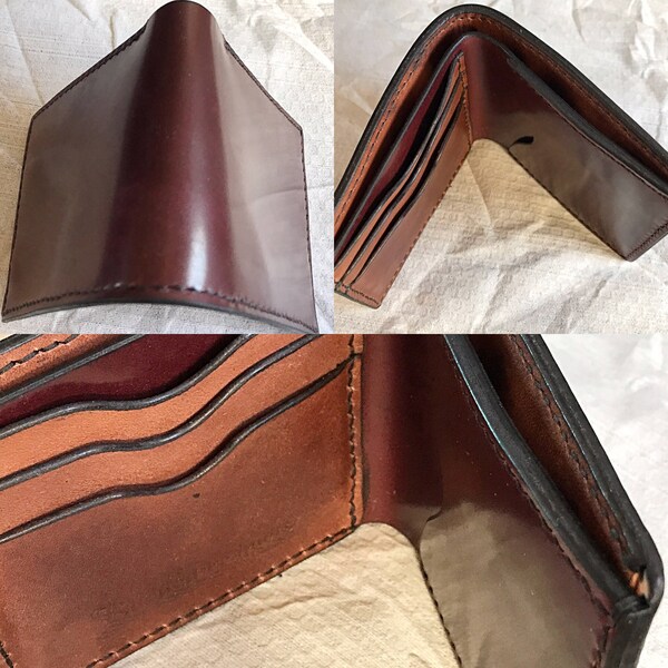 Shell Cordovan Wallet - Etsy
