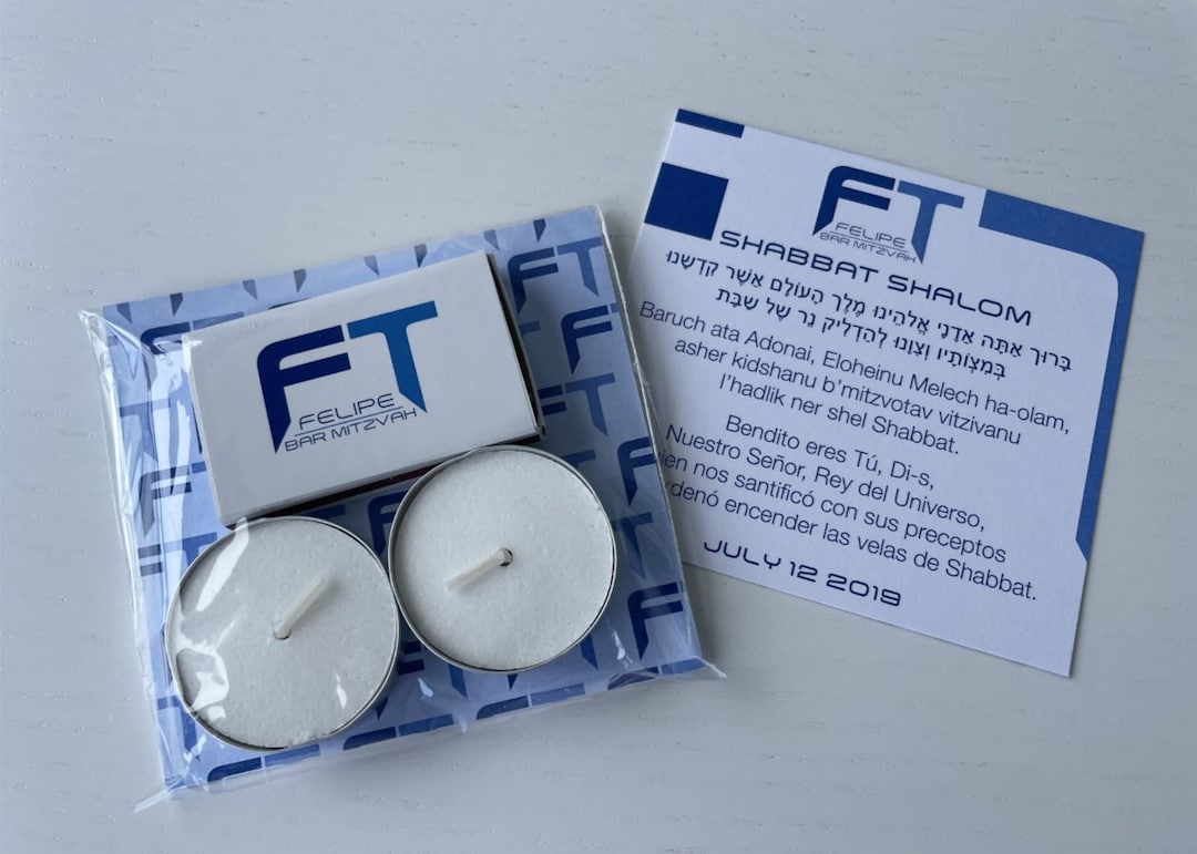 10 Travel Shabbat Kits , Shabbat Travel Kit, Shabbat Candles, Shabbat ...
