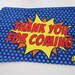 Super Hero Party, Set of 12 11 X 17 Placemats, Super Hero Placemat ...