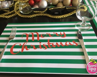 Paper Placemats Christmas - Etsy