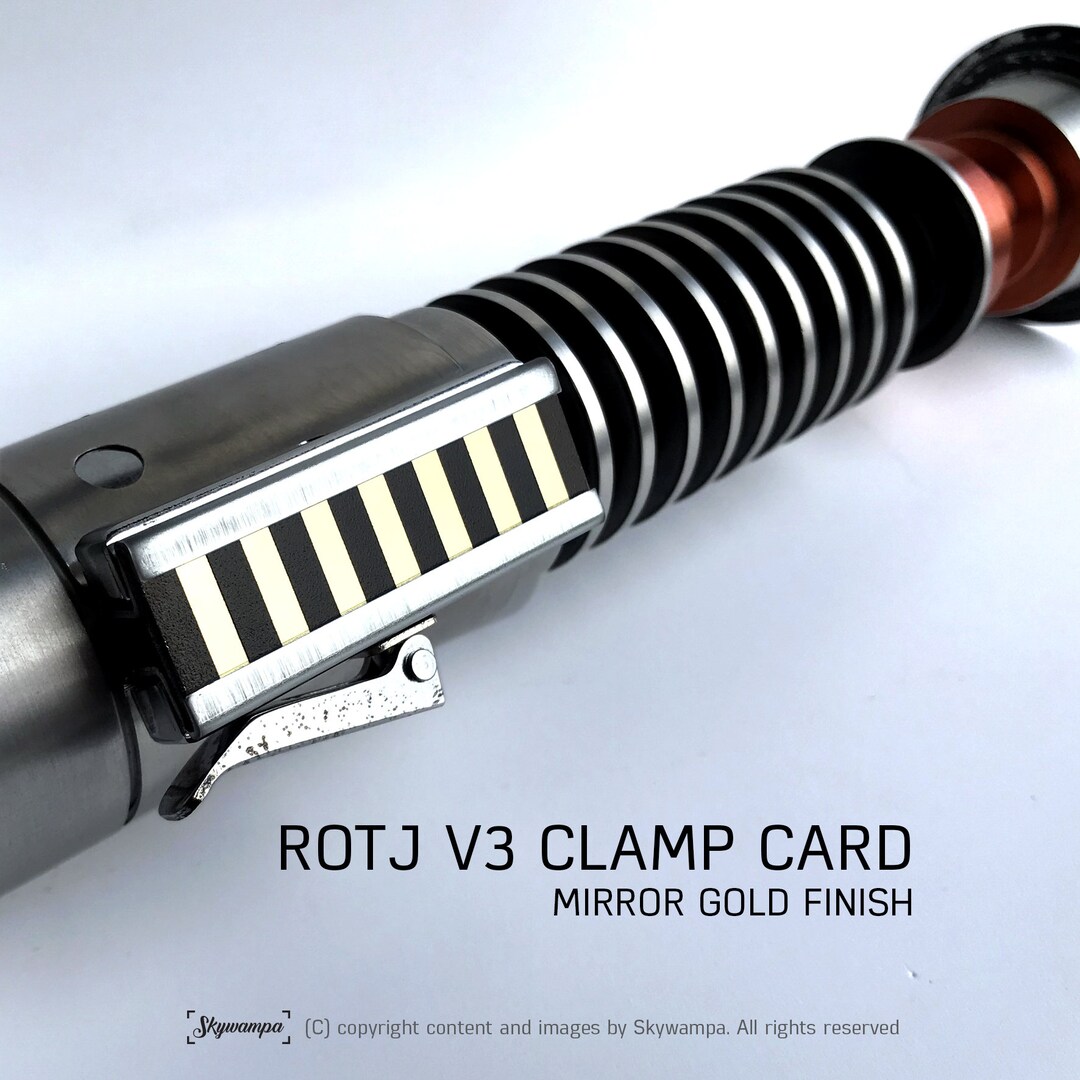 Luke ROTJ V3 Stunt Saber Clamp Card - LGT & Graflex - Etsy