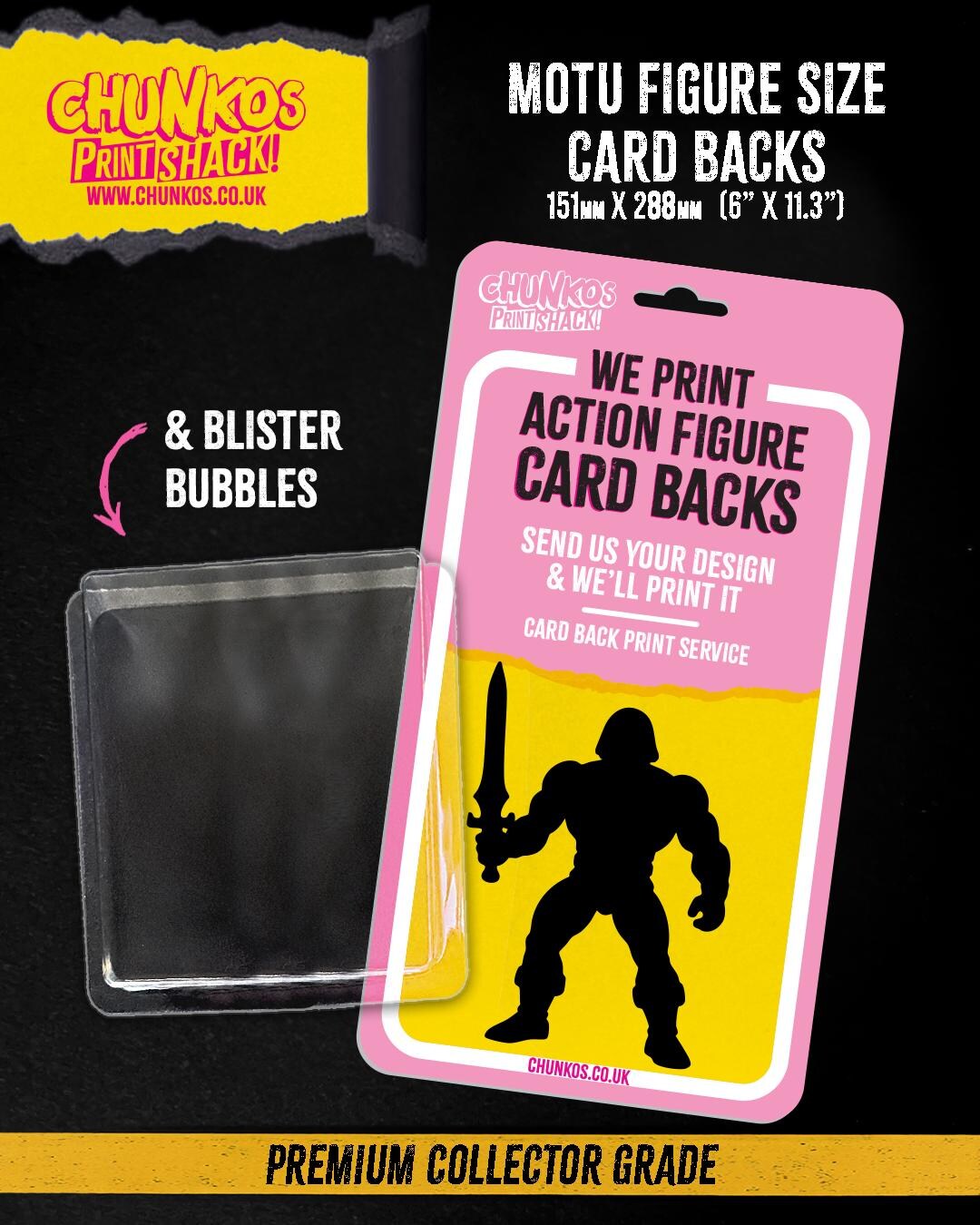 MOTU Action Figure Card Backs Print Service – Vintage Toy Style - Etsy
