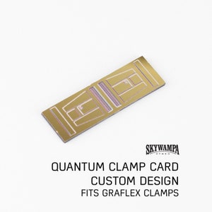 Lightsaber Activation Clamp Card - Custom Quantum Design - Fits Graflex ...